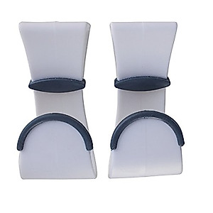 TidyHouse Space Saver Over The Door Hook Hanger Rack Set - Organise Bedroom, Bathroom, Closets - Hang Shirts (Standard)