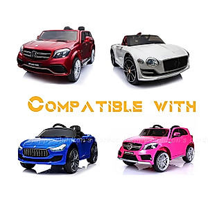 12 Volt Battery Charger for Ride On Toys 12V Kids Ride On Car Charger for Best Choice Products Wrangler SUV Kid Trax Dynacraft Toy Car 12v Universal Charger baby electric Battery Power Supplies