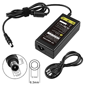 24V AC/DC Adapter Replacement for Samsung HW-JM37 HW-JM47 HW-J450 HW-J550 HW-K550 HW-J551 HW-K551 Soundbar HW-K450 HW-H7500 HW-H7501 HW-J355 HW-J370 HW-J8500 HW-FM35 HW-FM55 HW-M550