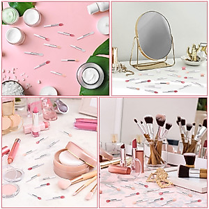 30 Pcs Silicone Lip Brush with Cover Lipstick Applicator Brushes Silicone Lipstick Brush Reusable Lip Applicator Silicone Makeup Applicator Lip Makeup Brush for Applying Cream or Eyeshadow, 3 Colors