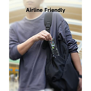 Haycide Portable Phone Charger for iPhone 14/13, 20000mAh Laptop Power Bank with 155W Output,3 Port USB C See-Through Battery Bank with IPS Digital Display for MacBook,iPad,iPhone,Samsung,Dell etc