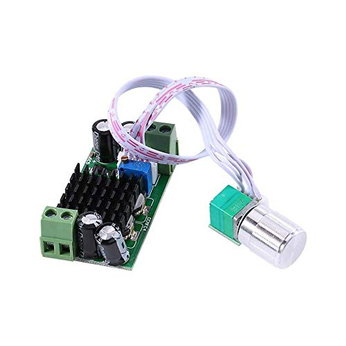 DC Fan Controller DC Motor Speed Controller Switch PWM Control Speed Adjustable for Pump Blower Brush or Brushless DC Fan 5V 12V 24V 1A