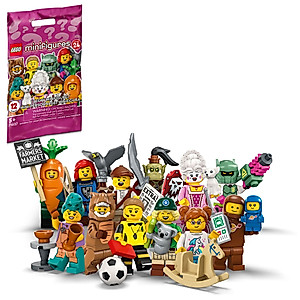 LEGO Minifigures Series 24 71037, Limited Edition Mystery Minifigure Blind Bag, 2023 Set, Collectible Characters with Toy Accessories