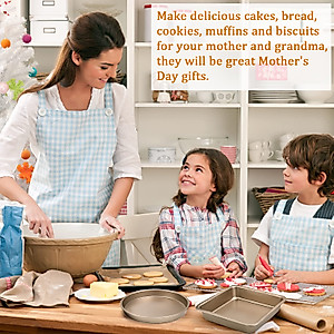 Nonstick Bakeware Sets Baking Pans Set Toaster Oven Trays, Kitchen Baking Essentials with Pizza Pan Cake Pan Bread Loaf Box Muffin Pan Cookie Sheet