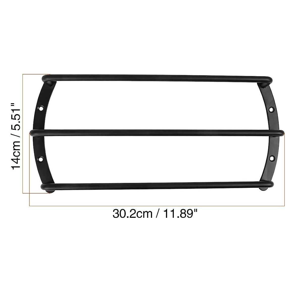 X AUTOHAUX 2pcs 10 Inch Metal Auto Car Bar Grille Speaker Subwoofer Grill Cover Protector