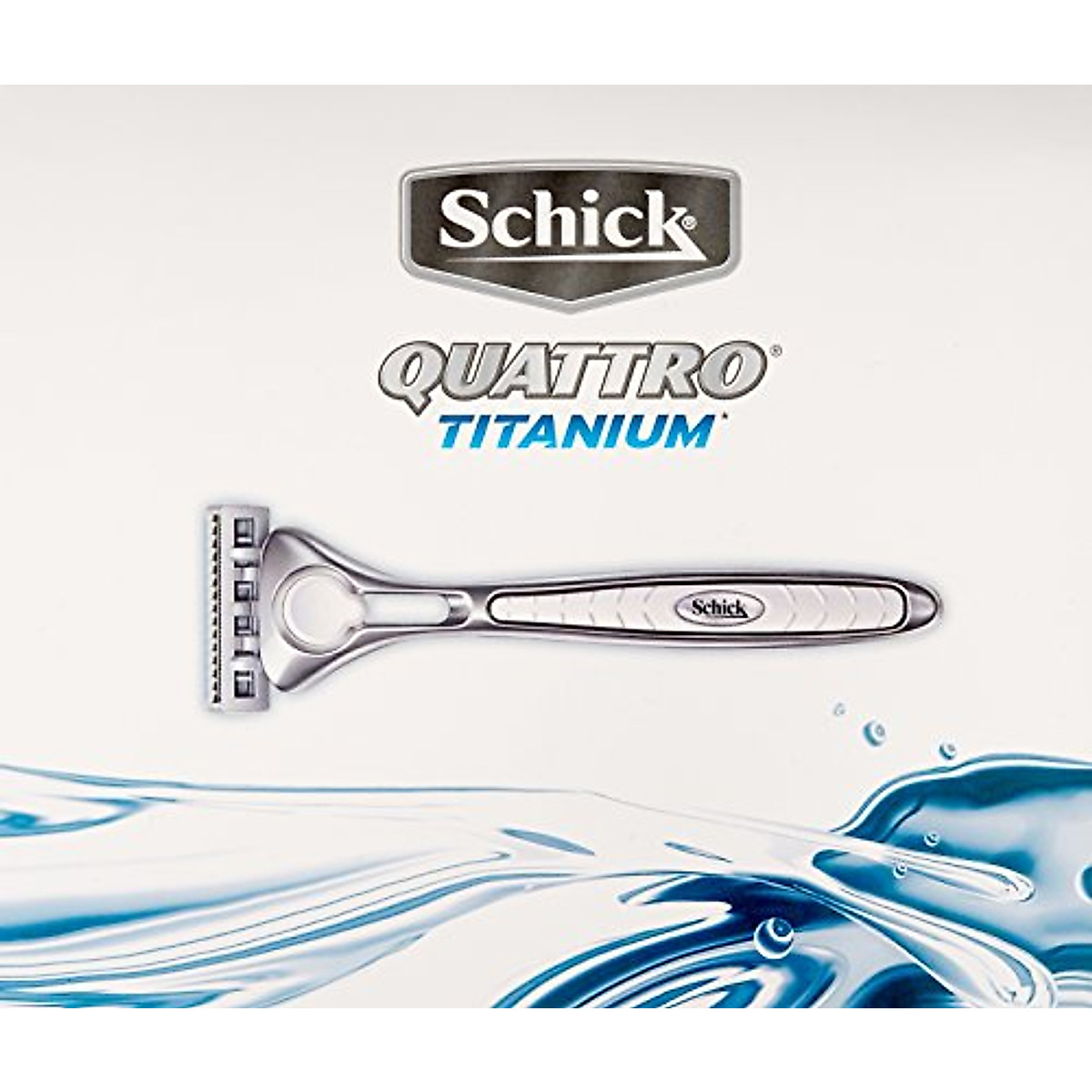 Schick Titanium Shaving Starter Gift Set for Men, 0.602 Pound