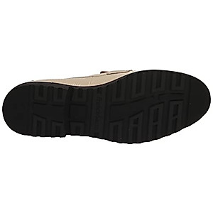 Franco Sarto Womens Carolynn Lug Sole Loafer with Tassel Detail, Putty White Patent, 9.5