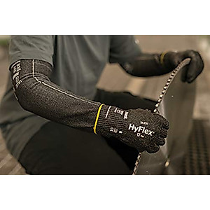 HyFlex 11-751 Cut Protection Gloves - Medium Duty, High Cut Resistance, Comfortable, Size X Large