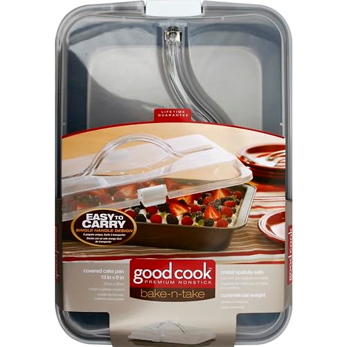 Goodcook N Take Baking Pan, 9"x13", BLACK