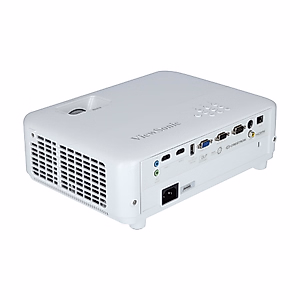ViewSonic PG706HD 4000 Lumens Full HD 1080p Projector with RJ45 Lan Control Vertical Keystoning HDMI USB for Home and Office
