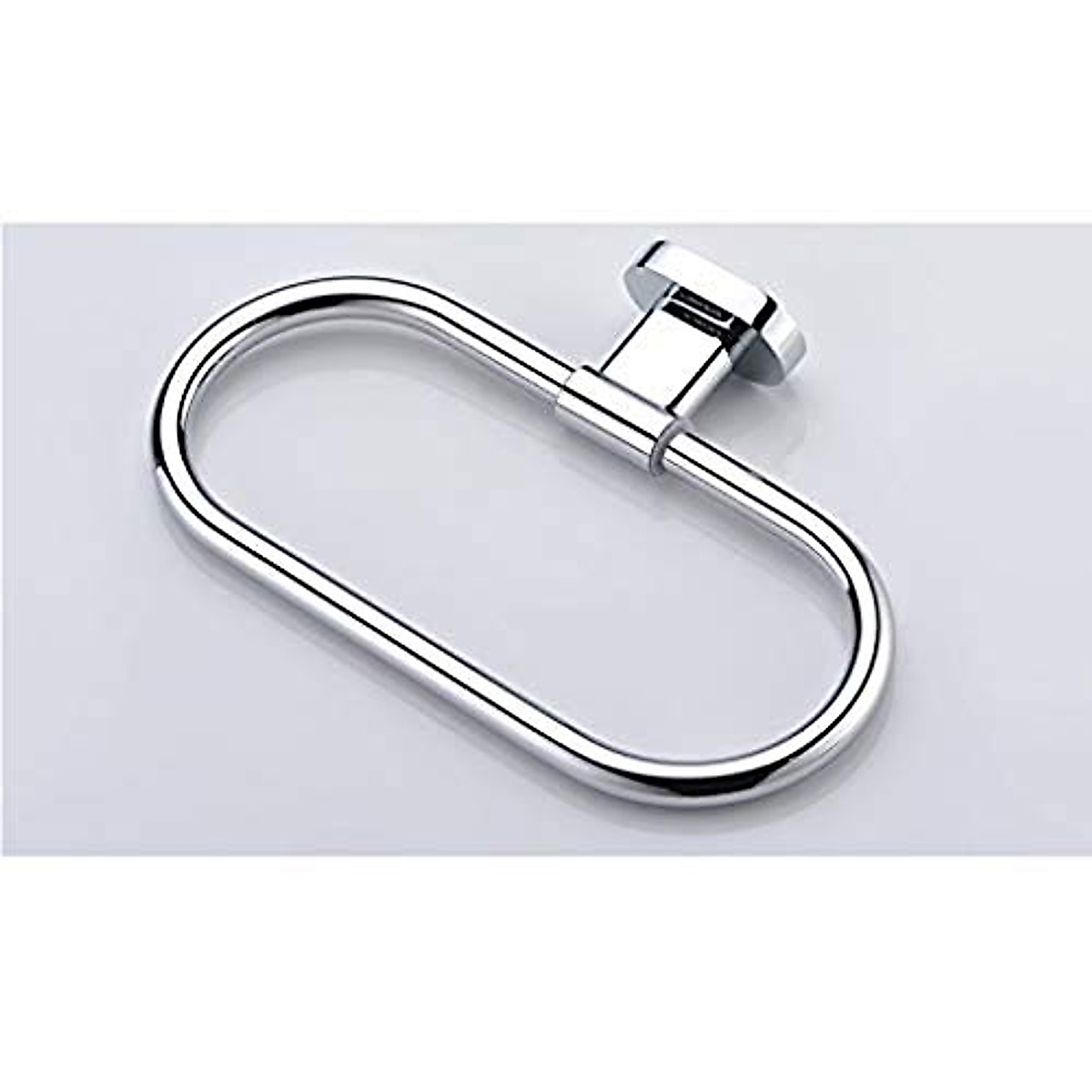 AFLHYJK All Copper Towel Rack-Bathroom Hardware Accessory Hand Towel,Wall Mounted,Oval Pedestal