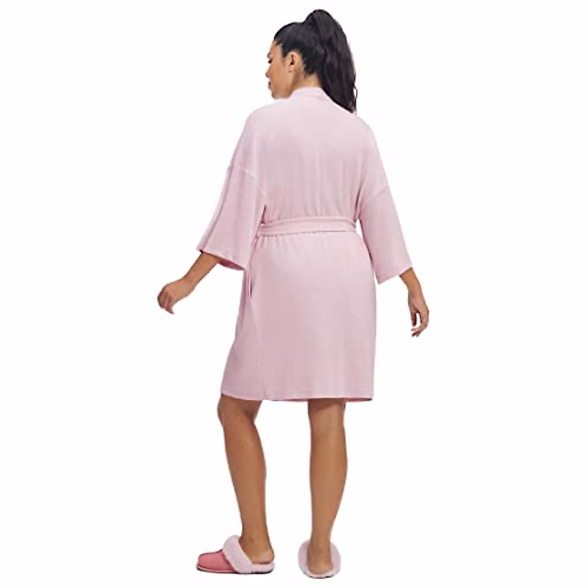 UGG Women's Monrose Robe, Dusty Lilac Heather, S