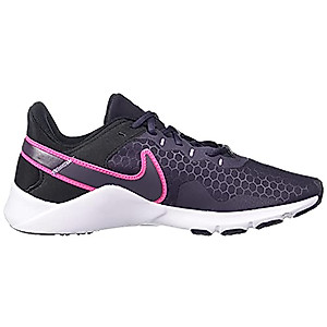 SHOES SNEAKERS NIKE LEGEND ESSENTIAL 2 WOMEN TRAINING CQ9545-014 - 7.5 - BLACK/HYPER PINK-CAVE