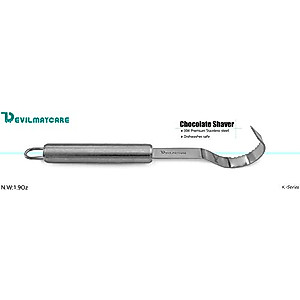 Daycount Chocolate Cheese Butter Shaver, Slicer Hook Shape Cake Decorations Graters Shavings Knife, Planer Baking Utensils