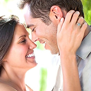 Clara Pucci 2ct Marquise cut 3 stone Solitaire Genuine Natural Aquamarine Engagement Promise Anniversary Bridal Ring 18K Yellow Gold 3.75