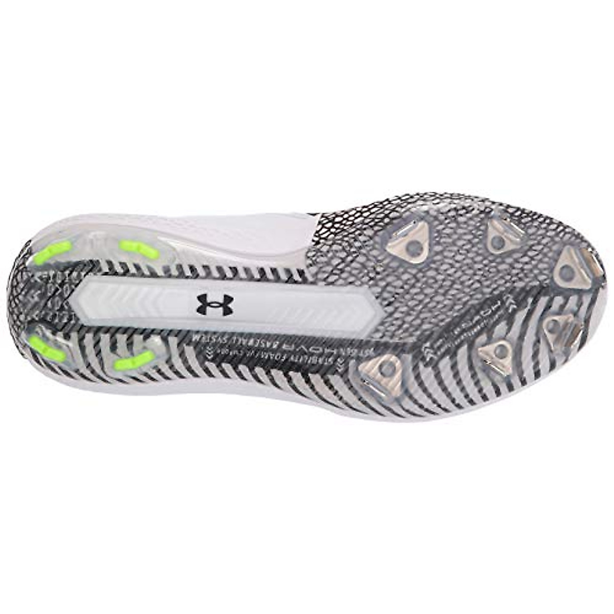 Under Armour Men's Harper 5 Low ST, Black, 15 M US