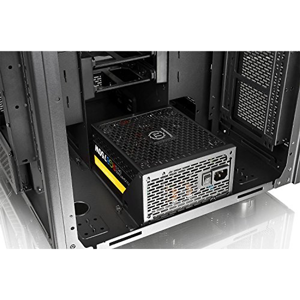 Thermaltake Tower 900 Black Edition Tempered Glass Fully Modular E-ATX Vertical Super Tower Computer Chassis CA-1H1-00F1WN-00