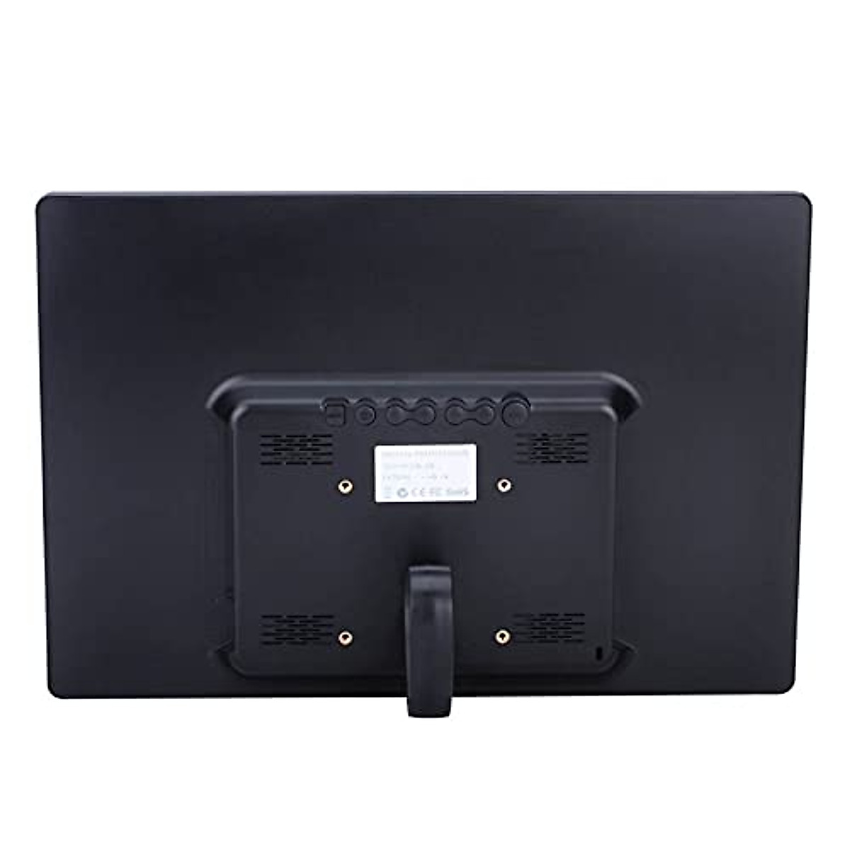 Ultra-Thin 15-inch Electronic Photo Frame Ultra-Narrow Frame Electronic Photo Album Video Player Advertising Player (Color : Black)