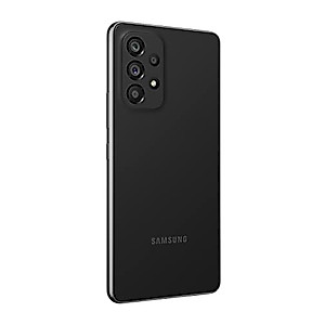 SAMSUNG Galaxy A53 5G A Series Cell Phone, Factory Unlocked Android Smartphone, 128GB, 6.5” FHD Super AMOLED Screen, Long Battery Life, US Version, Black