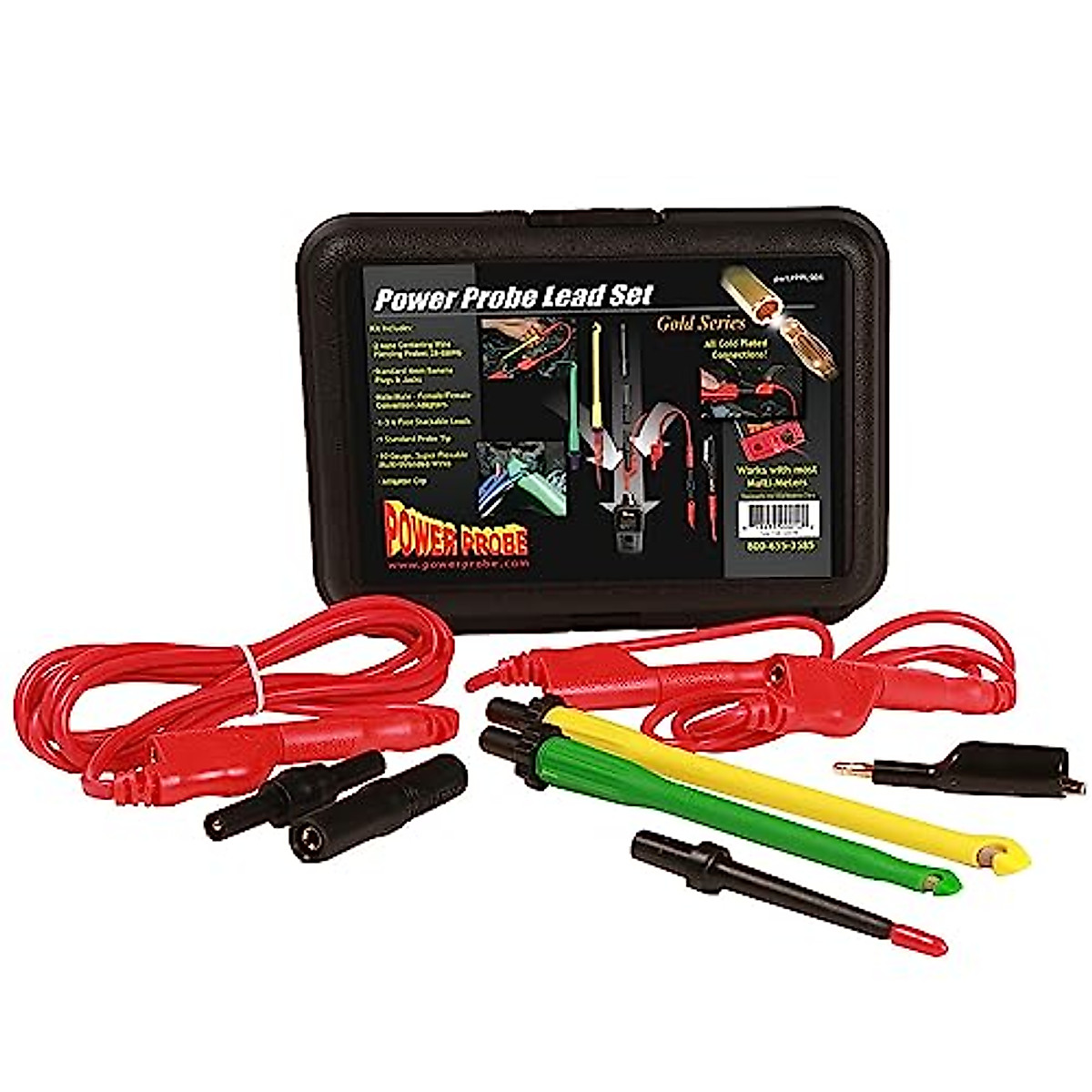 Power Probe Set PPLS01 Car Diagnostic Test Tool SelfCentering Piercing Probes