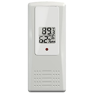 Ambient Weather F007TH Wireless Thermo-Hygrometer for WS-07 Weather Stations