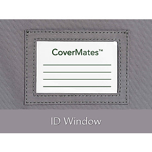 Covermates Keepsakes - Heavy Duty Material - ID Window - Reinforced Handles - Indoor Storage, Graphite