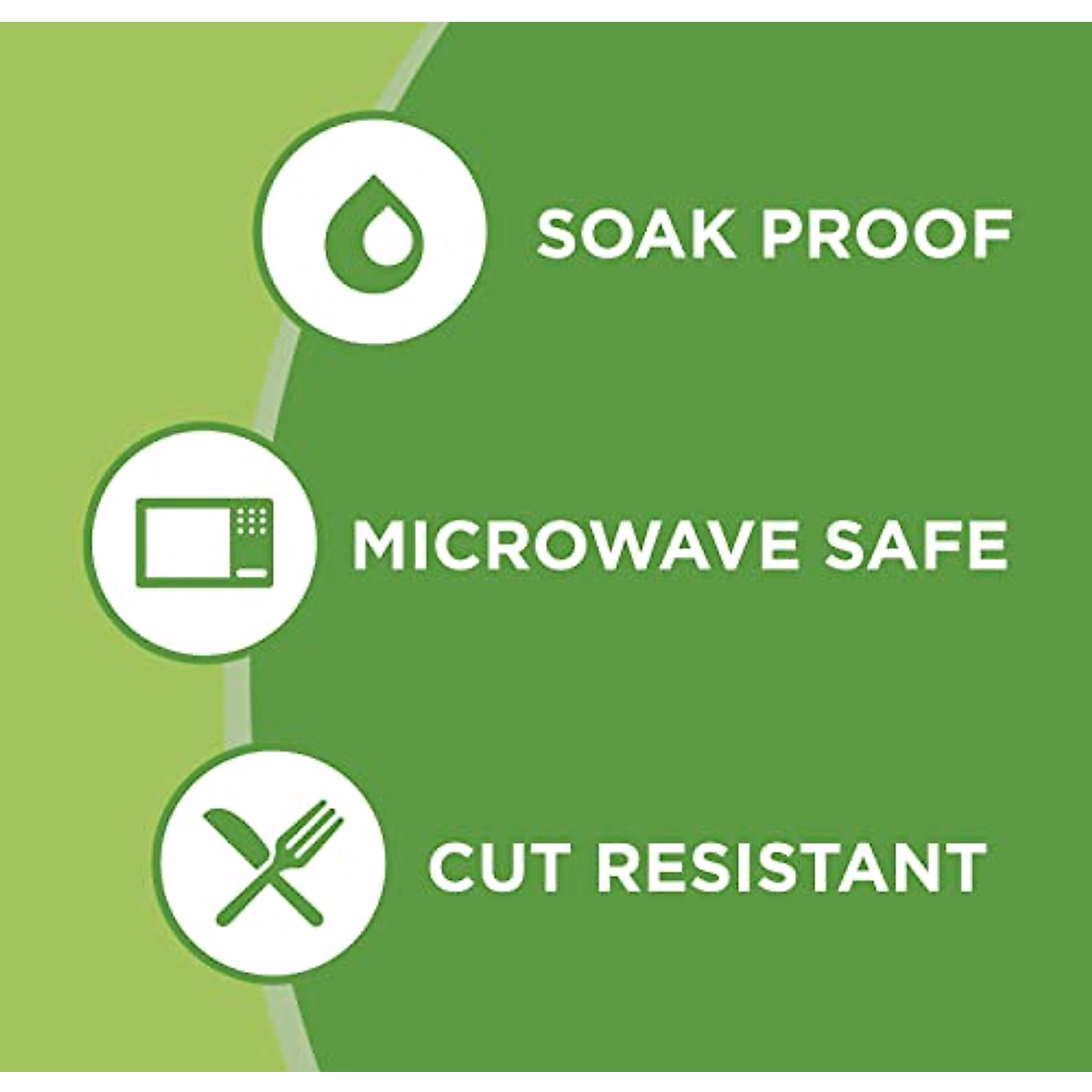 Amazon Basics Everyday Paper Plates, 10 Inch, Disposable, 150 Count