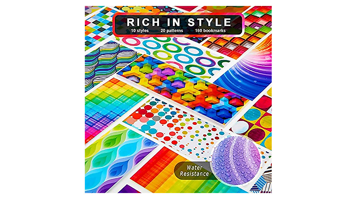 Kids Laminated Bookmarks - Durable & Colorful Reading Accessories