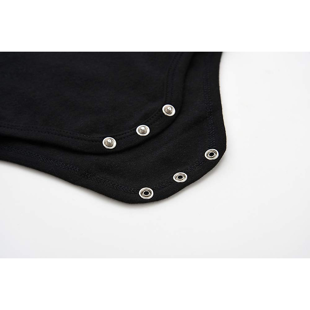 Teach Leanbh Infant Baby Polo Bodysuit Cotton Long Sleeve Pure Color Shirt 3-24 Months (12 Months, White)