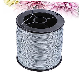 Kisangel Dragonfly Fishing Lure 300 Fishing Spool Fishing String The Main Line Rock Fishing Pe Grey Fishing Hook Lines Handlebar Ornament