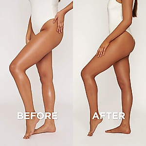 Bondi Sands PURE Dark Self-Tanning Foaming Water | Hydrates with Hyaluronic Acid for a Flawless Tan, Fragrance Free, Cruelty Free, Vegan | 6.76 Oz/200 mL