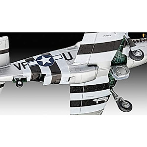 Revell RV03711 03711 Combat Set Me262 & P-51B Mustang Plastic Model kit 1:72 Scale, Unpainted