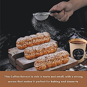 Native Vanilla - Pure Coffee Extract - 4 Fl Oz - Pure Flavors and Extracts - Perfect for Cooking, Baking, and Dessert Crafting