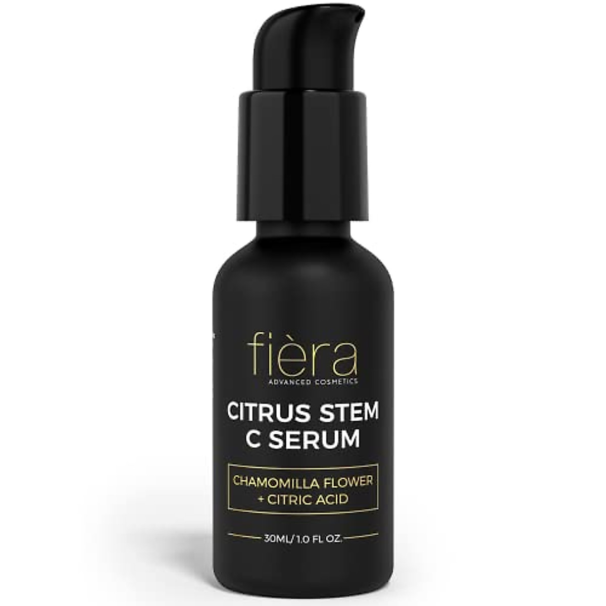 Fièra Vitamin C Serum, Hyaluronic Acid and Citrus Stem Cells - Anti Aging Serum for Brightening, Firming, and Hydrating Face & Eye Area - 30 ML / 1 FL. OZ.