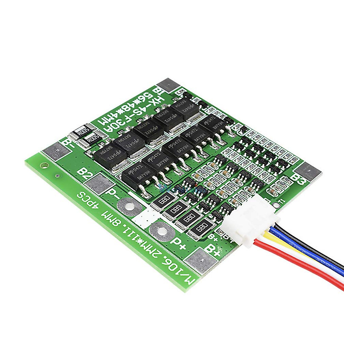 HiLetgo 14.8V 4S 30A 18650 Li-ion Lithium Battery BMS PCB Integrated Circuits Protection Board Cell Balance