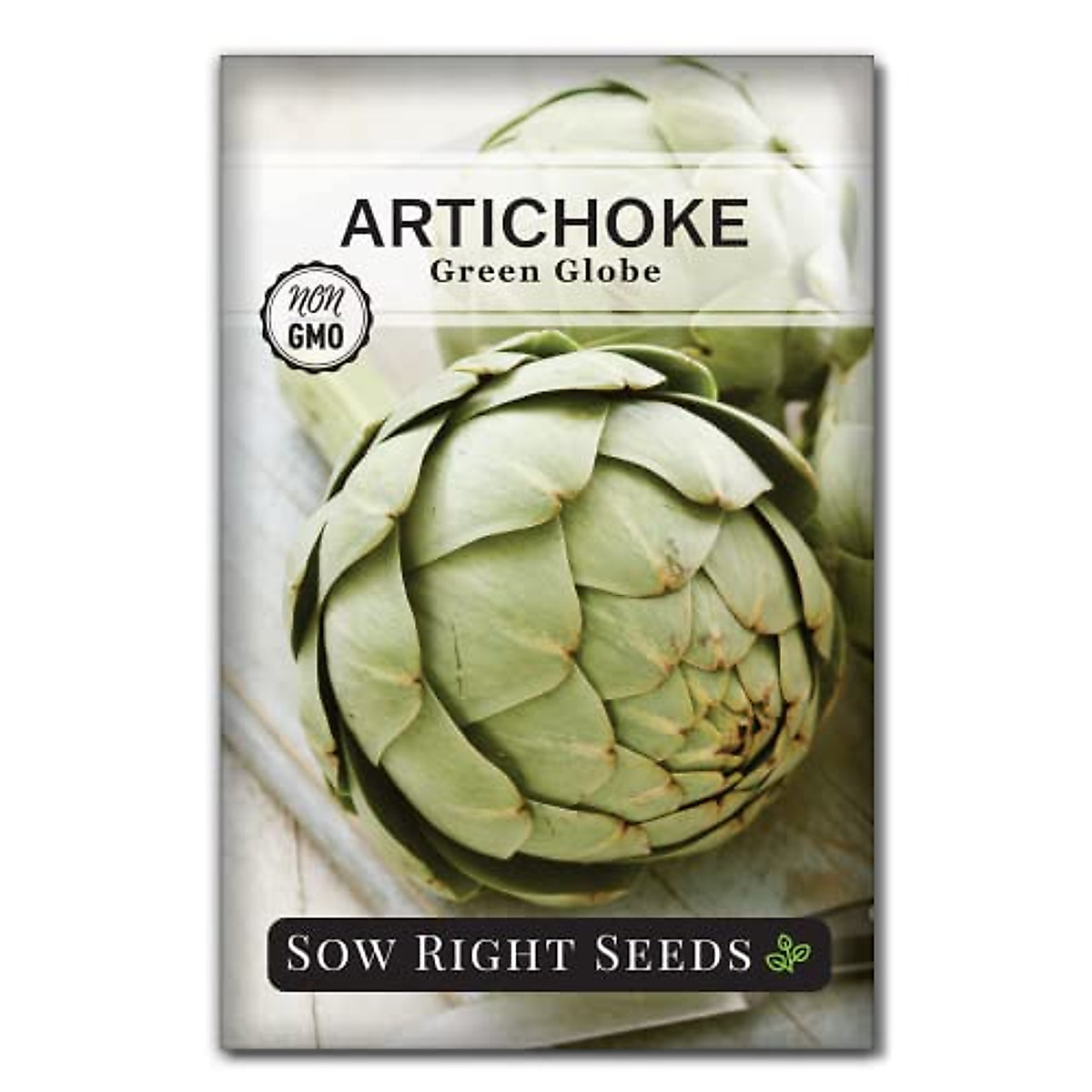 Sow Right Seeds - Artichoke Green Globe Seeds for Planting - Non-GMO Heirloom Packet with Instructions to Plant and Grow an Outdoor Home Vegetable Garden - Perennial - Wonderful Gardening Gift