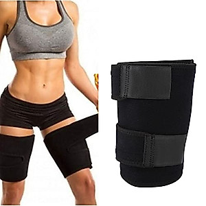 Kadimendium Thigh Support Wrap, Skid Resistance Thicken Relieve Pain Prevent Injuries Thigh Support for Men