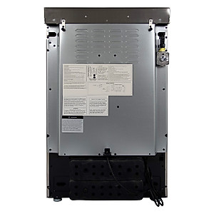 West Bend WB240GRPSS Gas Range Oven, 24-inch, Metallic