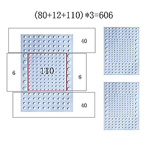 Realistic 3D Domed Glow in The Dark Stars,606 Dots for Starry Sky, Perfect for Kids Bedding Room Gift(606 Stars) (1*Green)