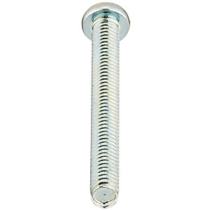 Small Parts Steel Pan Head Machine Screw, Zinc Plated, Meets JIS B1111, #2 Phillips Drive, M4-0.7 Thread Size, 35 mm Length, Fully Threaded, Imported (Pack of 25)