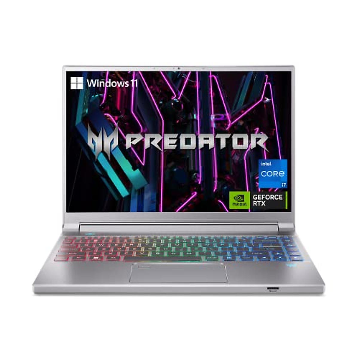 Acer Predator Triton 14 Gaming/Creator Laptop | 13th Gen Intel i7-13700H | NVIDIA GeForce RTX 4050 | 14" WUXGA 165Hz G-SYNC Display | 16GB LPDDR5 | 512GB PCIe Gen 4 SSD | Killer WiFi 6E | PT14-51-78B4