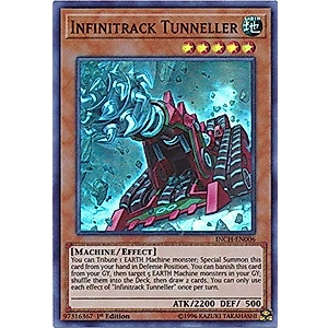 Yu-Gi-Oh! - Infinitrack Tunneller - INCH-EN006 - Super Rare - 1st Edition - Infinity Chasers