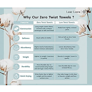 LANE LINEN Extra Large 100% Cotton Bath Sheets, 4 Piece Set, Quick Dry, Hotel Spa Quality Towels, 35 x 66 Inches, Space Grey