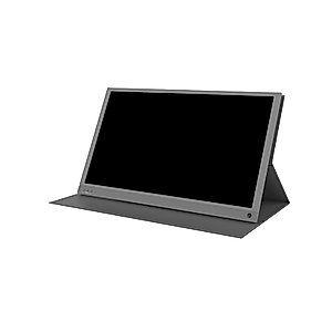 DFZ Portable Monitor, 13.3 Inch External Monitor, 1080 Full HD IPS Screen, Gaming Monitor with Type-C, HDMI and Built-in Speakers