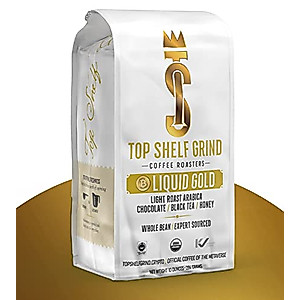 Organic Light Roast Whole Bean Coffee, The Best Espresso Beans from Peru - Fair Trade, Single Origin Mycotoxin & Mold Free Fresh Peruvian Purity | Super Healthy Arabica for Peak Performance - Low Acid