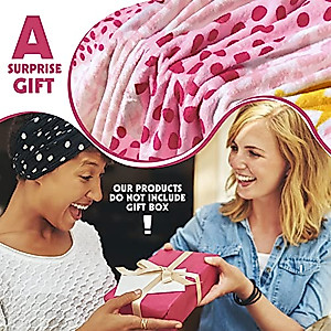 Pink Preppy Leopard Throw Blanket Cute Preppy Stuff Flannel Pink Print Soft Plush Leopard Crown Blanket Cozy Blanket Preppy Bedding Stuff Preppy Room Decor for Bed Dormitory Living Sofa, 55 x 38 in