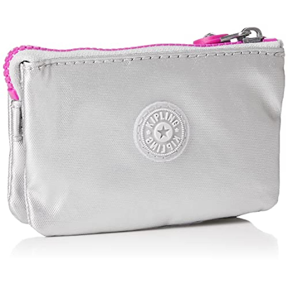 Kipling KI3810U5A Women's Official Mini Creativity Pink Heart Met, Pink Heart Met, One Size