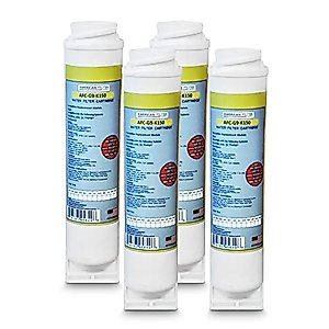 4 - Pack AFC Brand, Water Filter, Model # AFC-G9-K15, Compatible with GE (R) FQK1K Filter