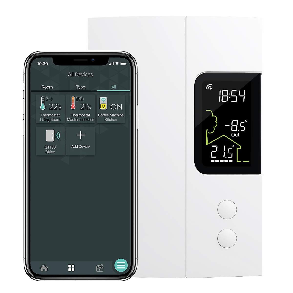 Sinopé Smart Thermostat for Electric Heating TH1123ZB (Compatible with Alexa) 3000 W / 240 V