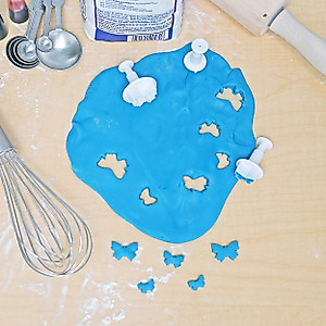 Southern Homewares Butterfly Fondant Molds Set 3 Sizes Fondant Cutters Fondant Cookie Cutters Cake Decorating Tool